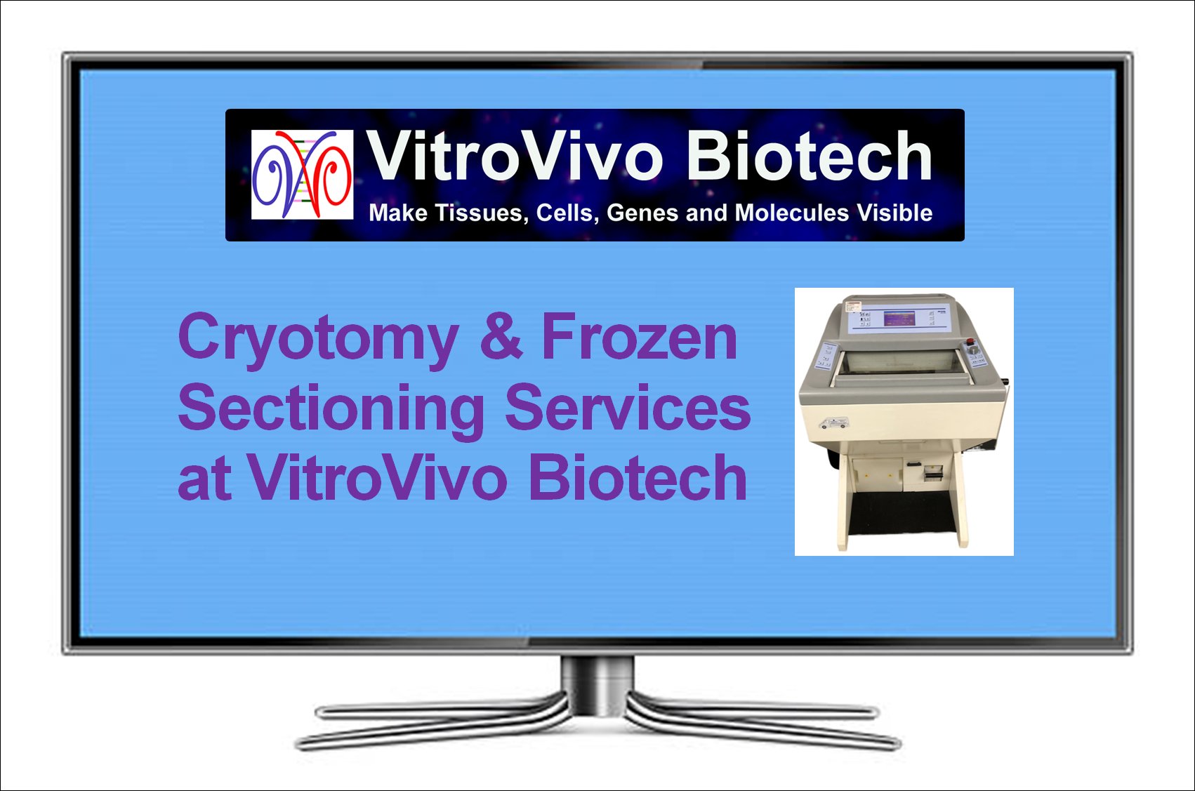 Frozen Sectioning (Cryotomy) Services - VitroVivo Biotech